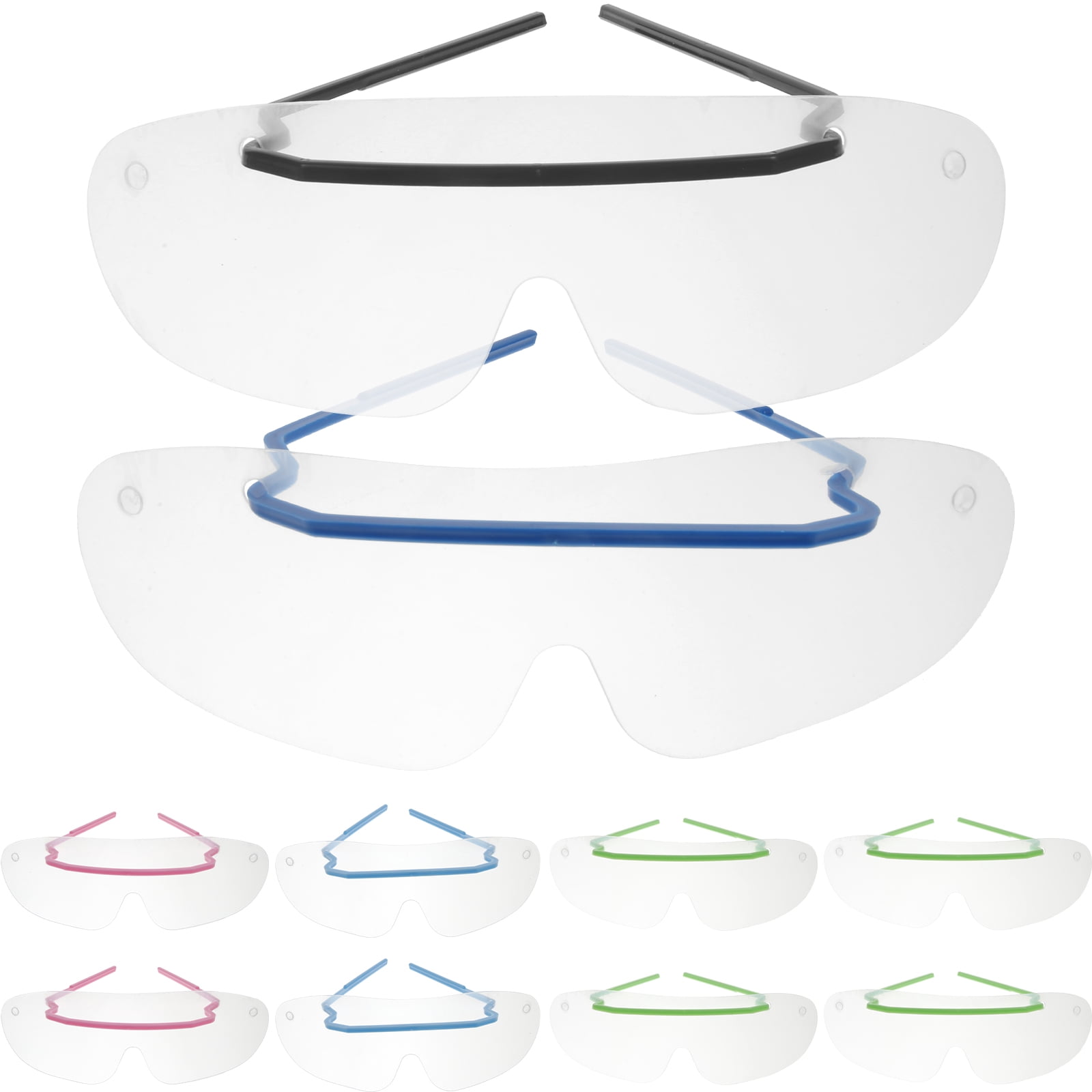 Angoily 10pcs of One Bag Prevent Goggles Protective Glasses Dustproof ...