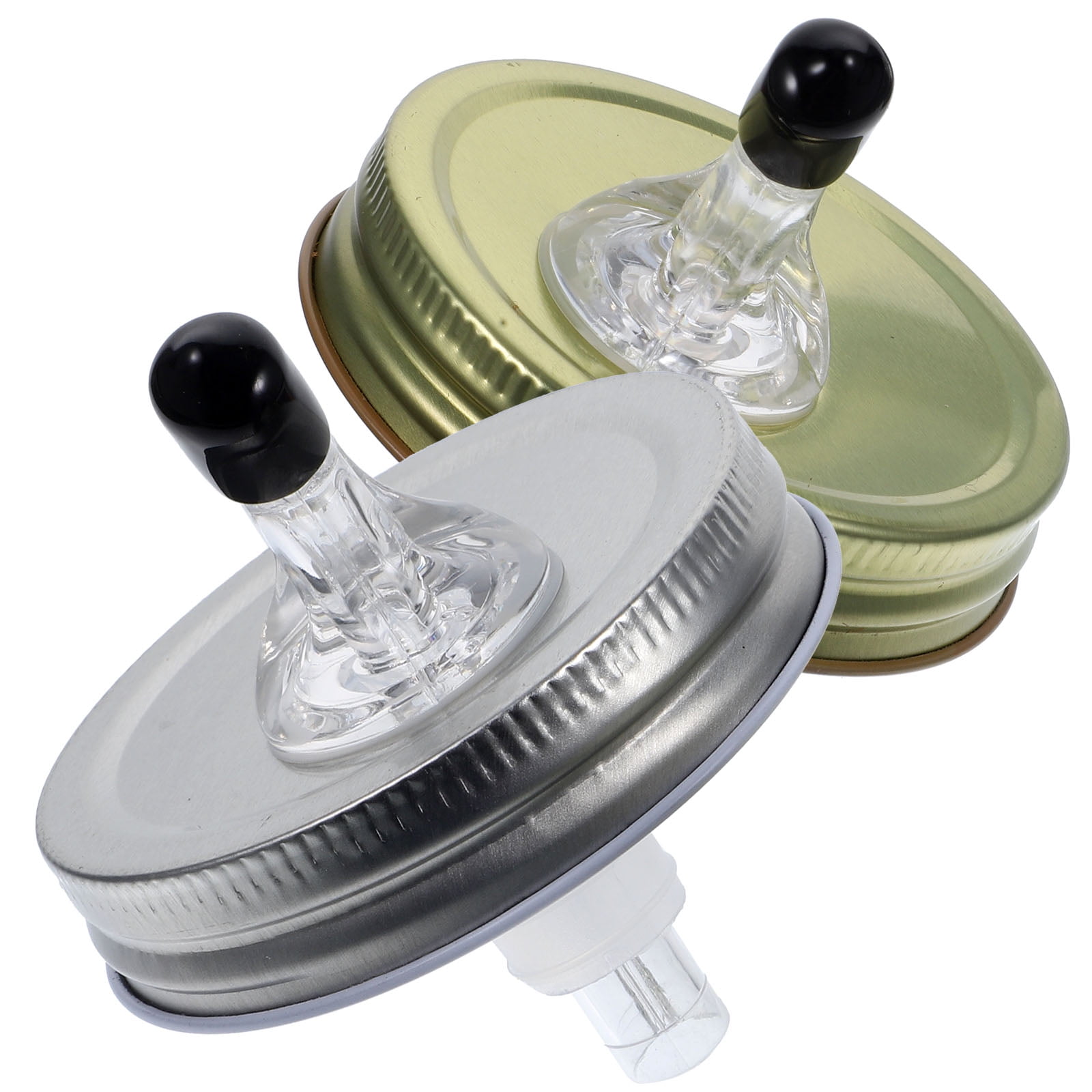 Angoily 2 Set of Mason Jar Pour Spouts Mason Jar Lid Leak-proof Mason ...