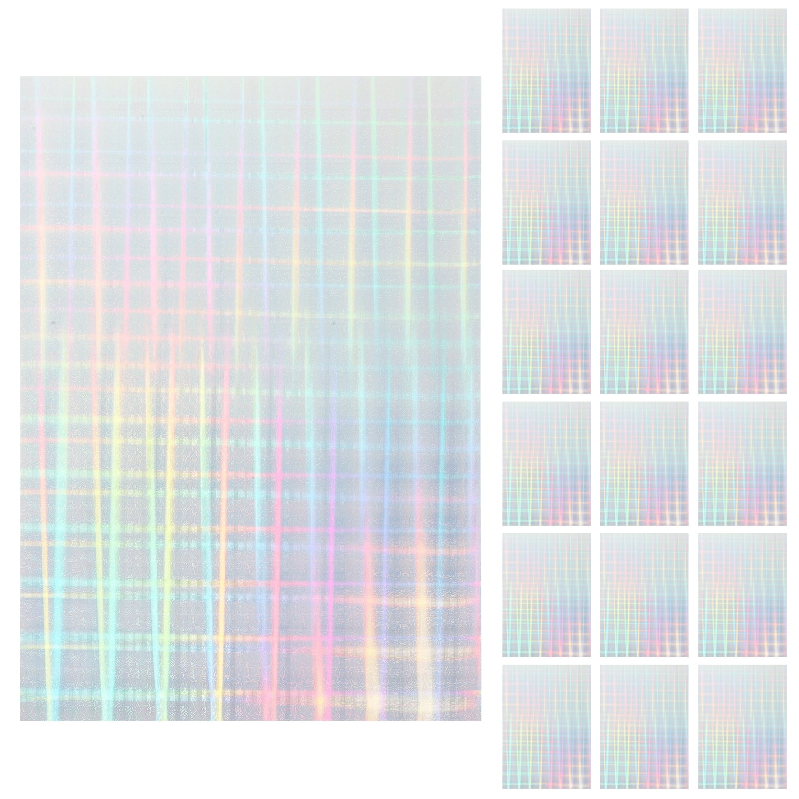 Angoily 20 Sheets Printer Printable Sticker Label Stickers Blank Large ...