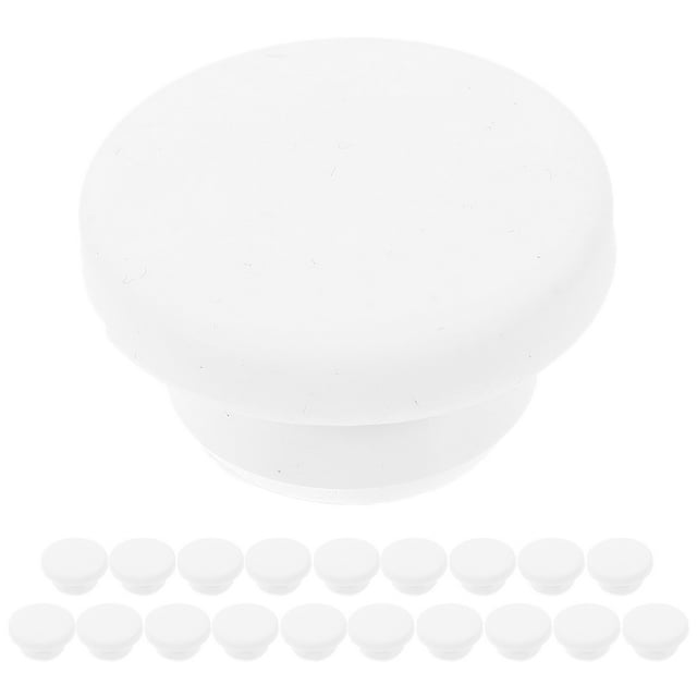 20pcs Overflow Drain Round Caps for Washbasin Bathroom Bathtub Covers ...