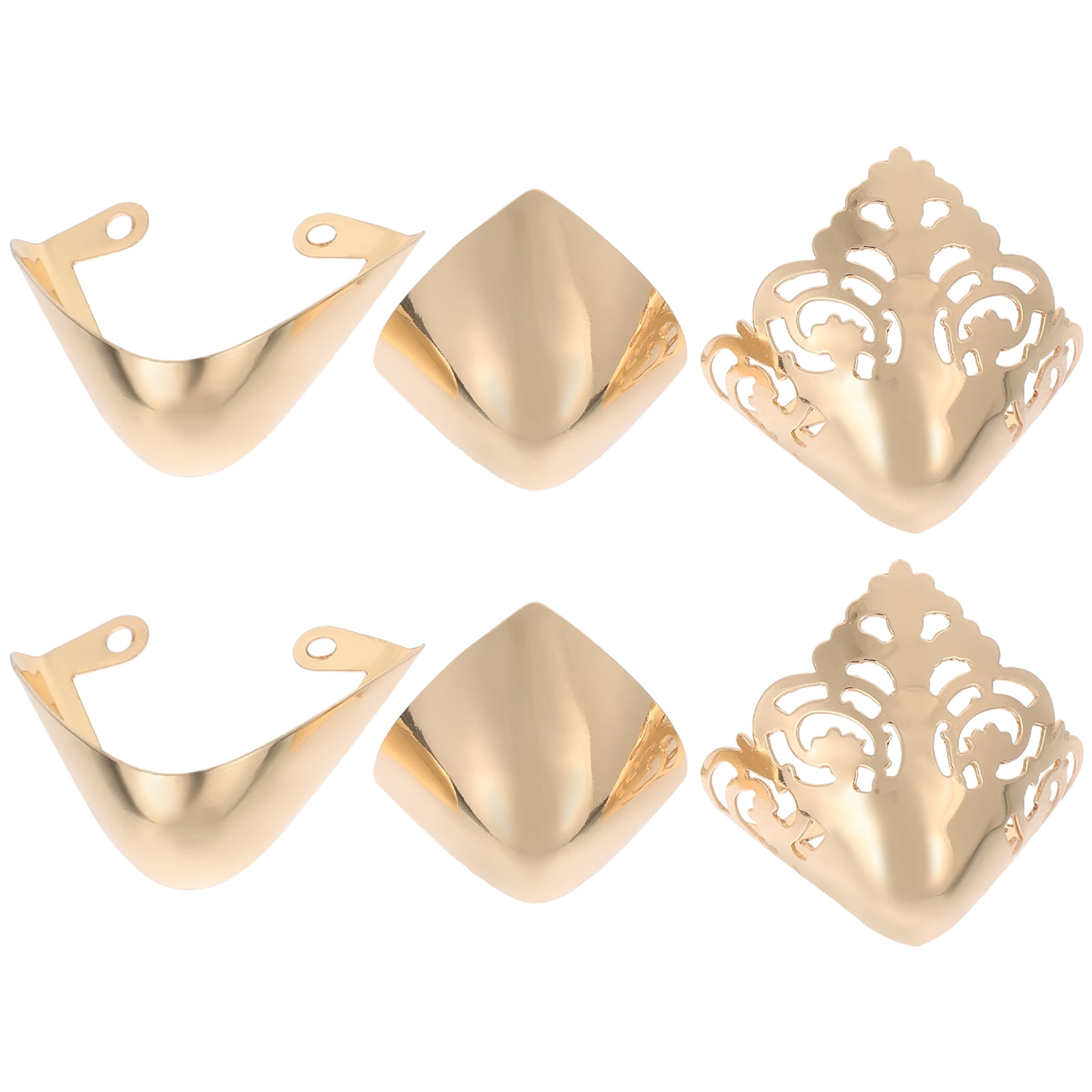 Angoily 6pcs Boot Toe Protector Boot Tip Boot Heel Replacement Heel ...