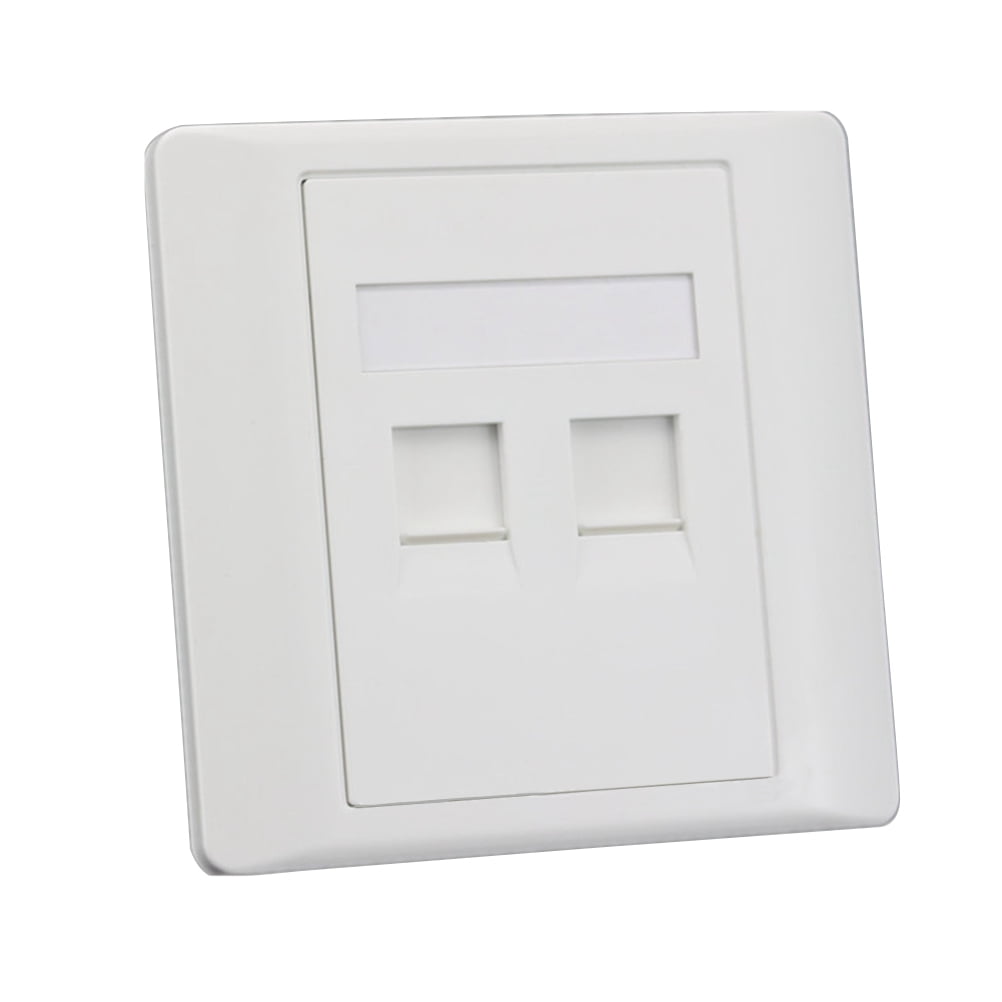 Angoily CAT 6 Wall Outlet Plate RJ-45 Network Ethernet Socket with ...
