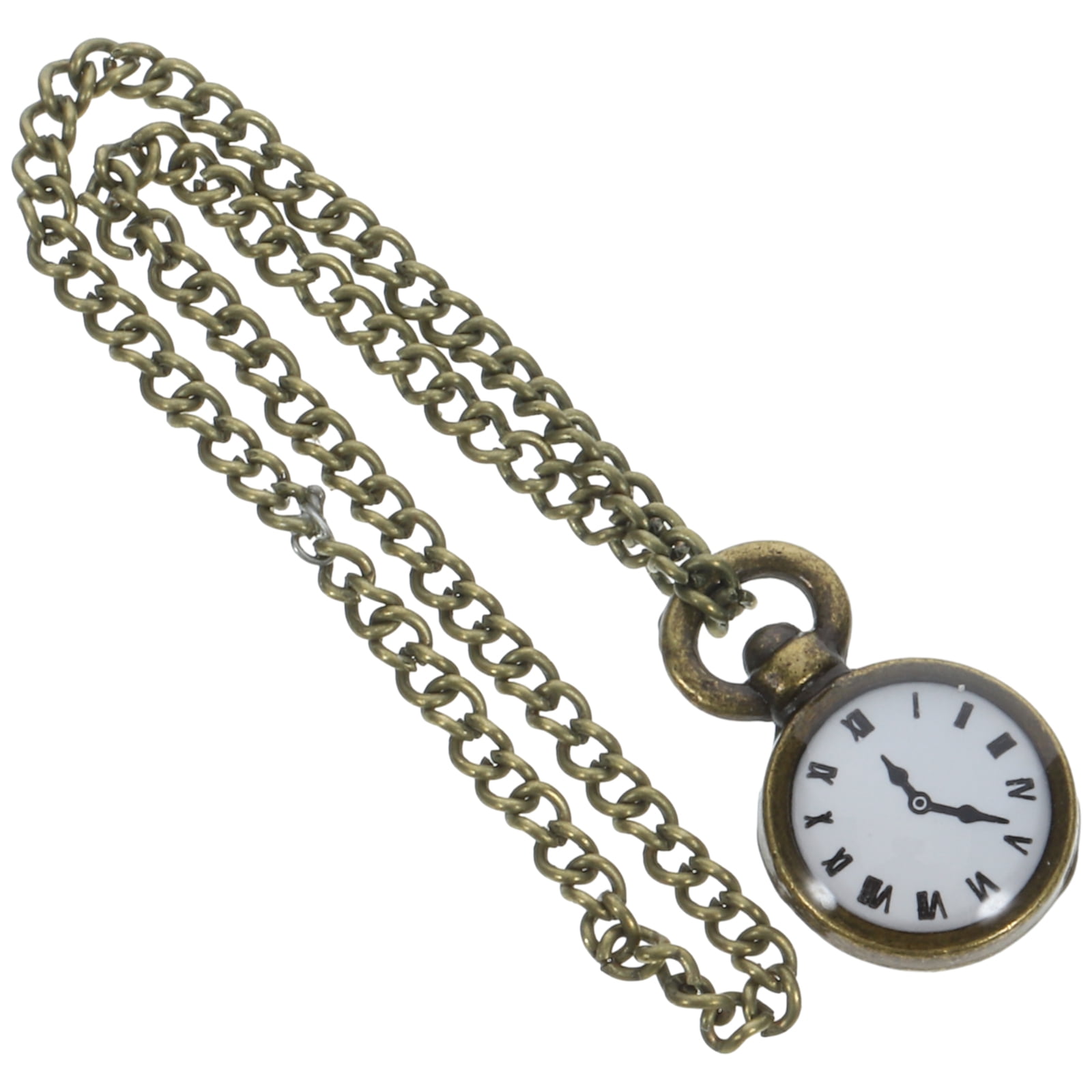 Angoily Miniature Pocket Watch Alloy Pocket Watch Doll House Pocket ...