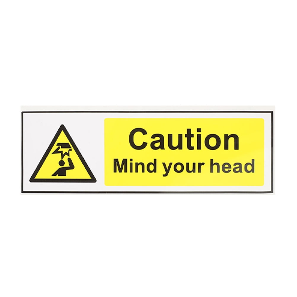 Angoily Watch Your Sticker Self Adhesive Low Overhead Clearance Sign ...