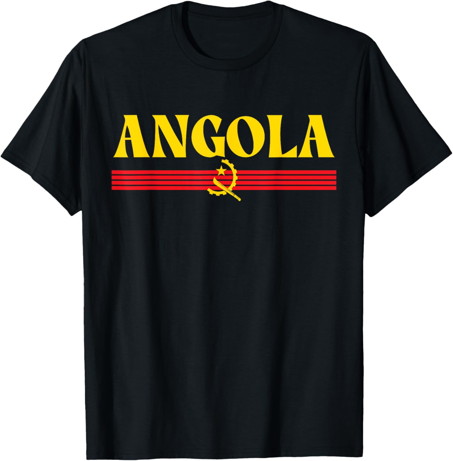 Angola Flag, Angolan Culture, Angola T-Shirt - Walmart.com
