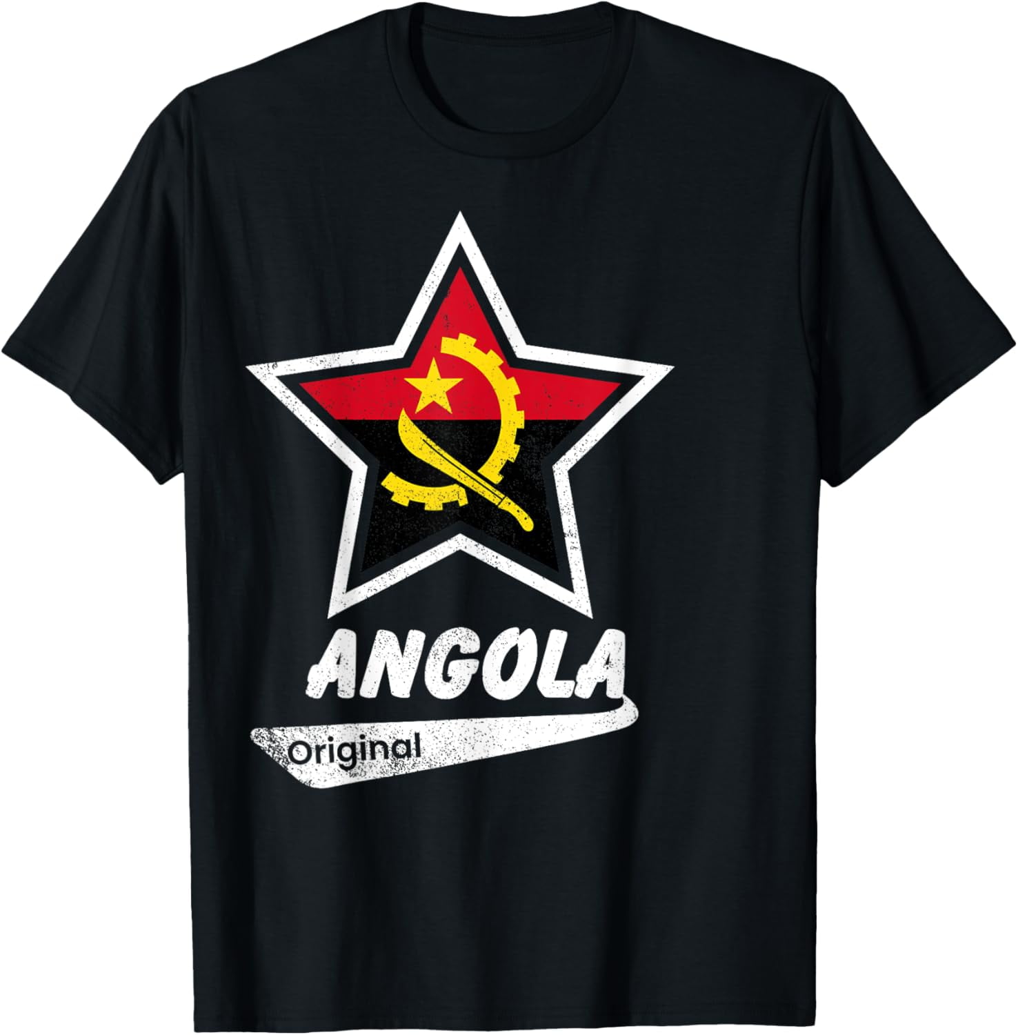 Angola Original Shirt | Proud Angolan Shirt | Flag Angola T-Shirt ...