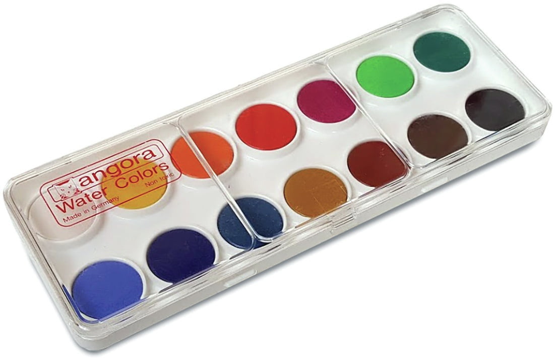 Angora 14 Pan Watercolour Set- - Walmart.com