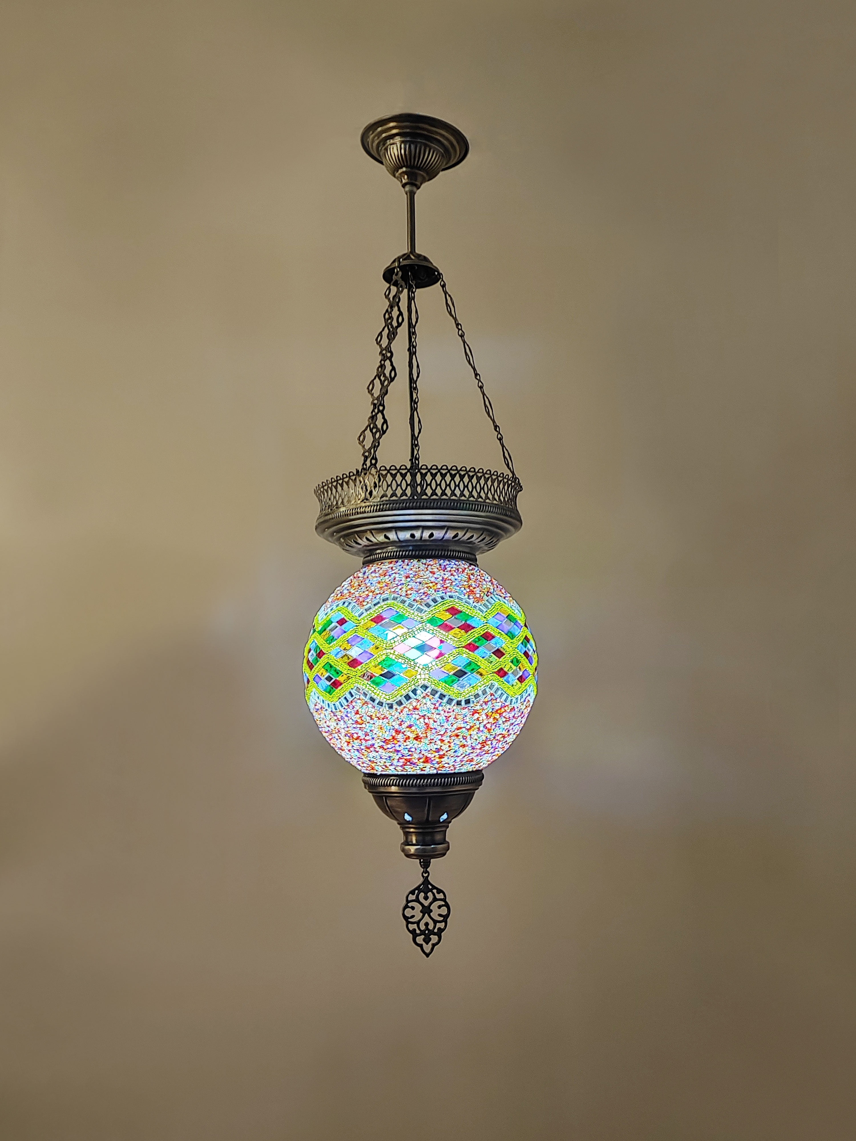 Angora Sofia Turkish Lighting | Mosaic Glass Turkish Moroccan ...