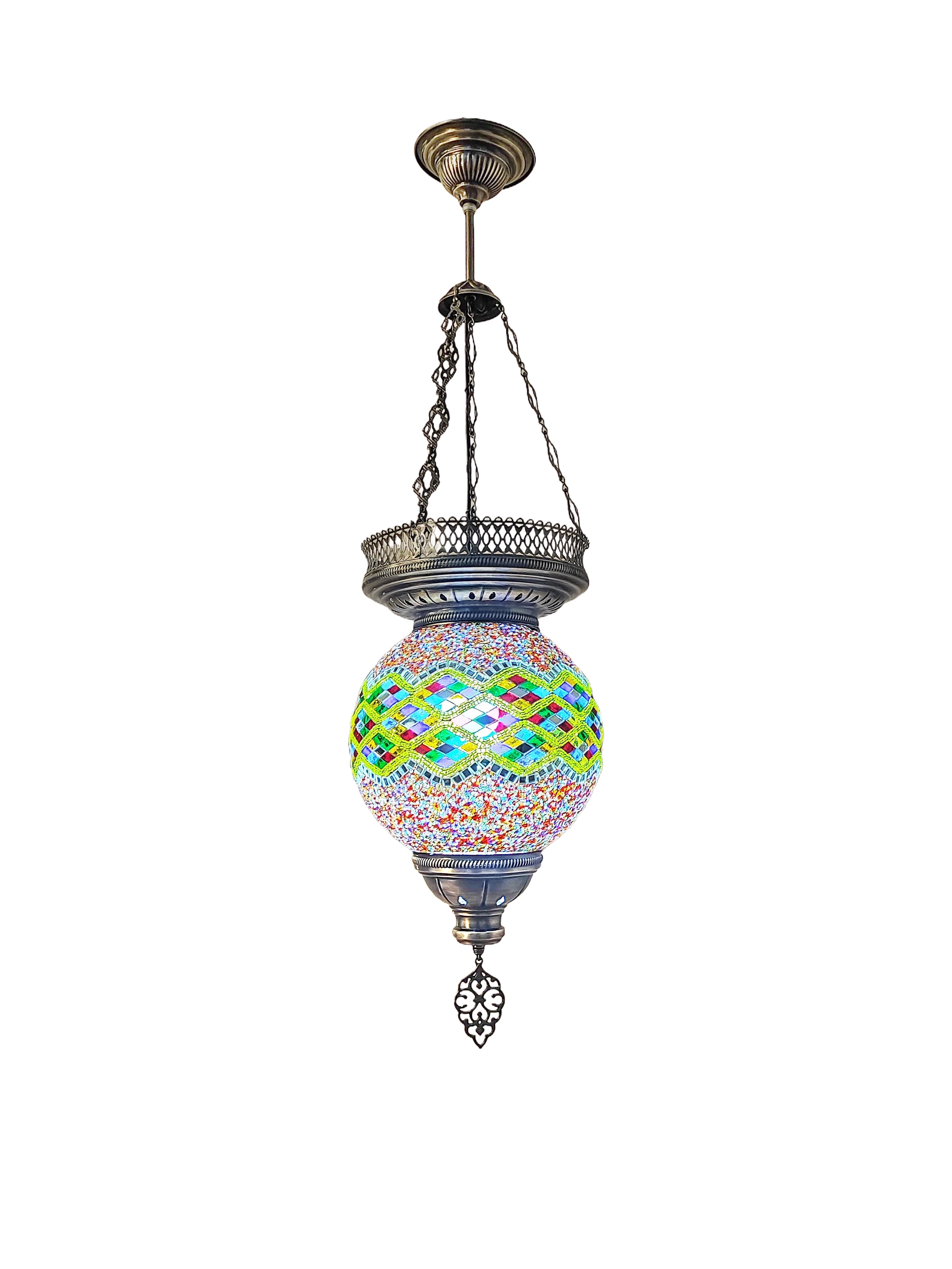 Angora Sofia Turkish Lighting | Mosaic Glass Turkish Moroccan ...