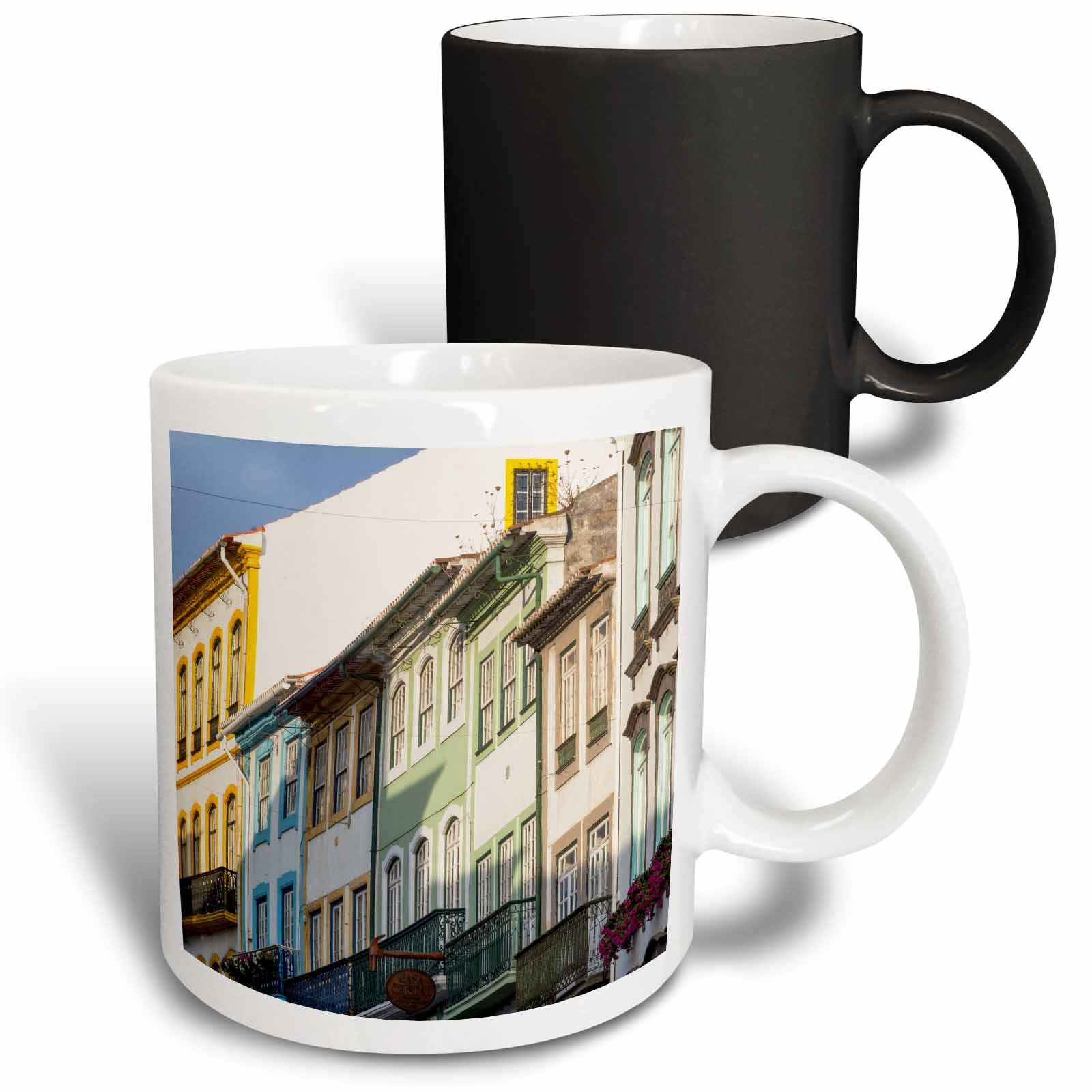 3drose, Angra Do Heroismo Historic Center. Azores, Portugal., 11oz ...