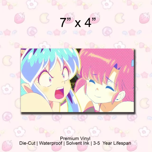 Angry Anime Bumper Sticker Vinyl Decal Silly Anime Girls Kawaii Decal ...