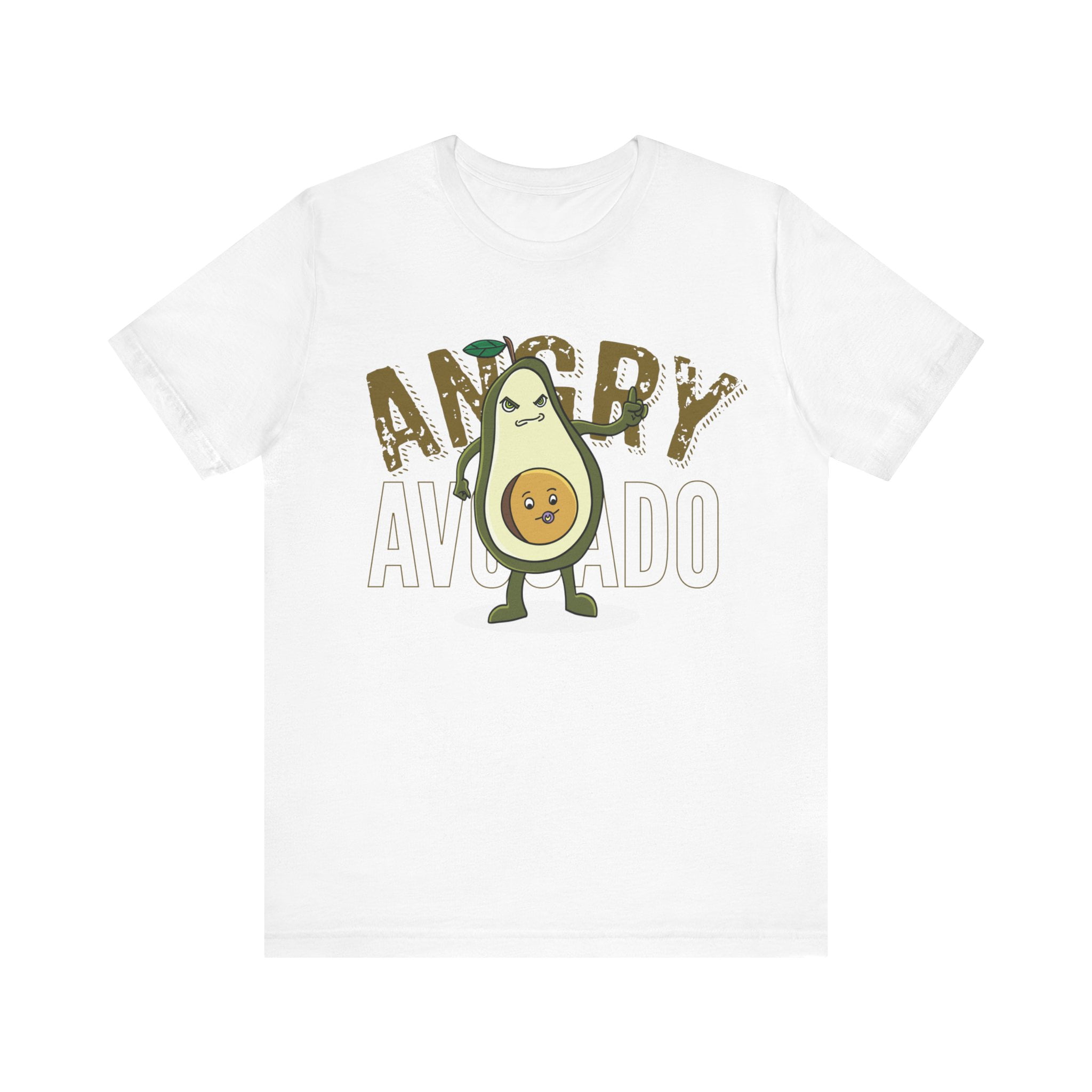 Angry Avocado Unisex Jersey Short SleeveT-shirt - Cre8ta - Walmart.com