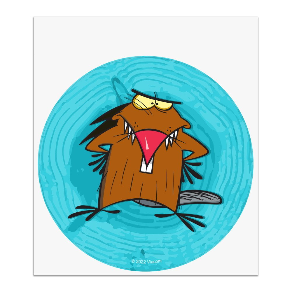 Angry Beavers Daggett Automotive Car Window Locker Circle Bumper ...