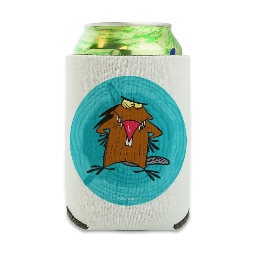 Angry Beavers Daggett Can Cooler - Drink Sleeve Hugger Collapsible ...