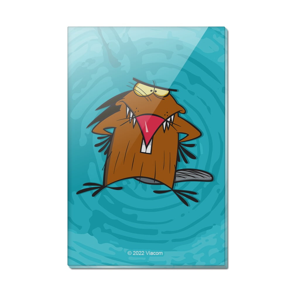 Angry Beavers Daggett Rectangle Acrylic Fridge Refrigerator Magnet ...
