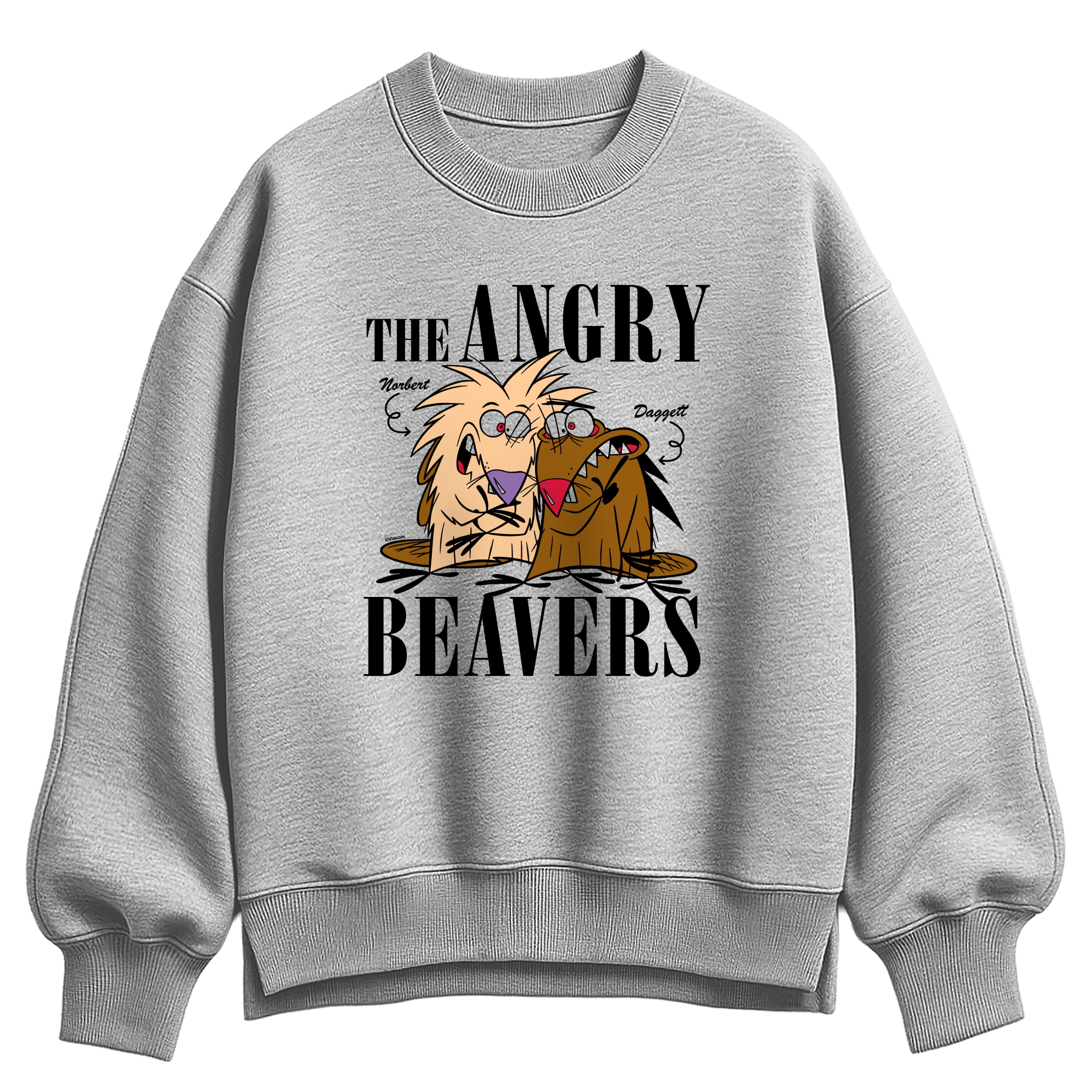Angry Beavers - The Angry Beavers Brothers - Ladies Oversized Fleece ...