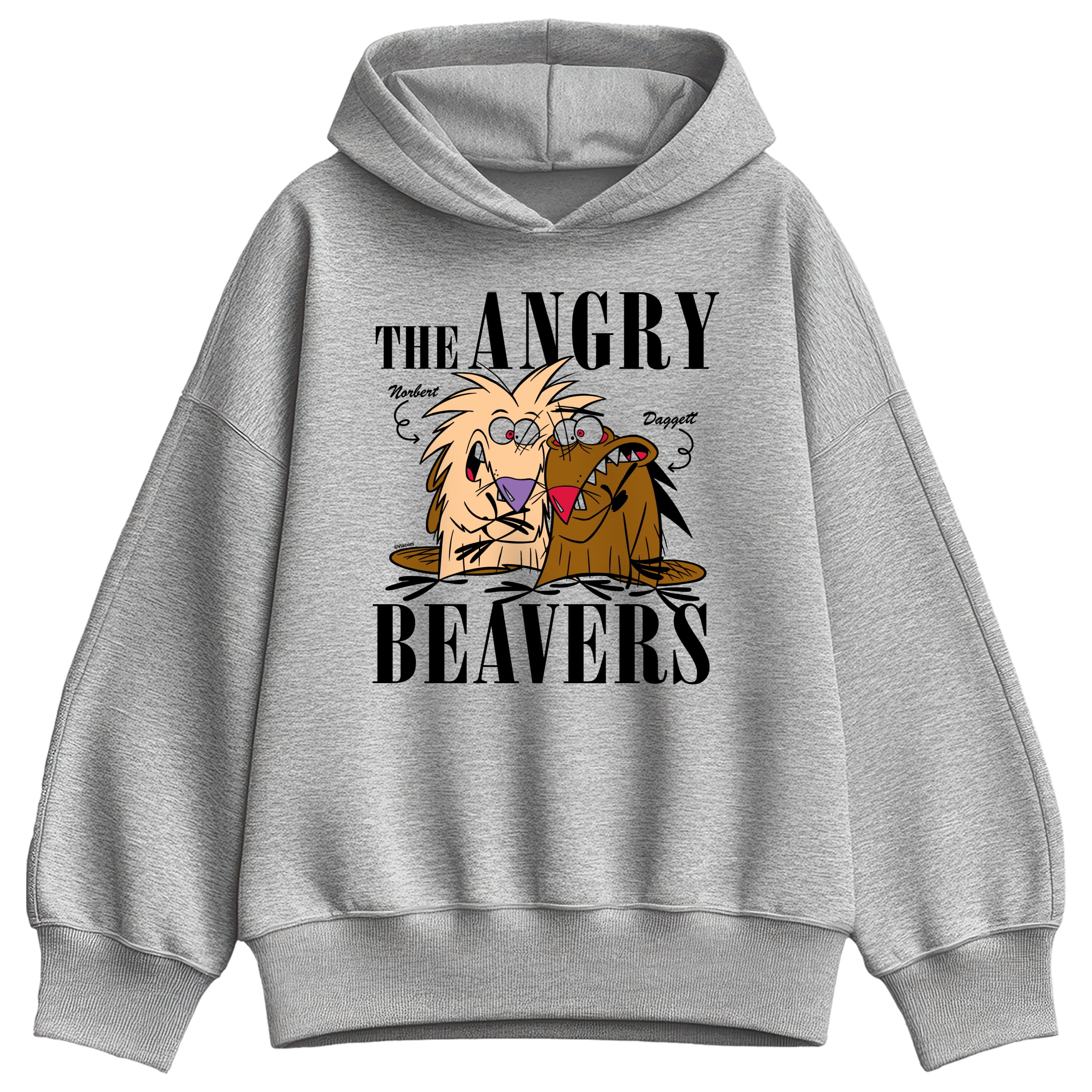 Angry Beavers - The Angry Beavers Brothers - Ladies Oversized Fleece ...