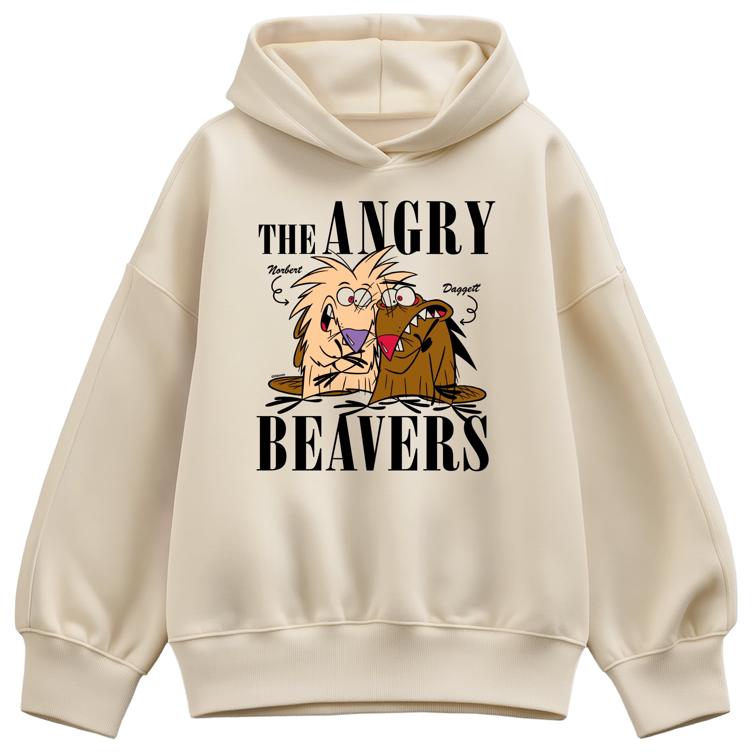 Angry Beavers - The Angry Beavers Brothers - Ladies Oversized Fleece ...