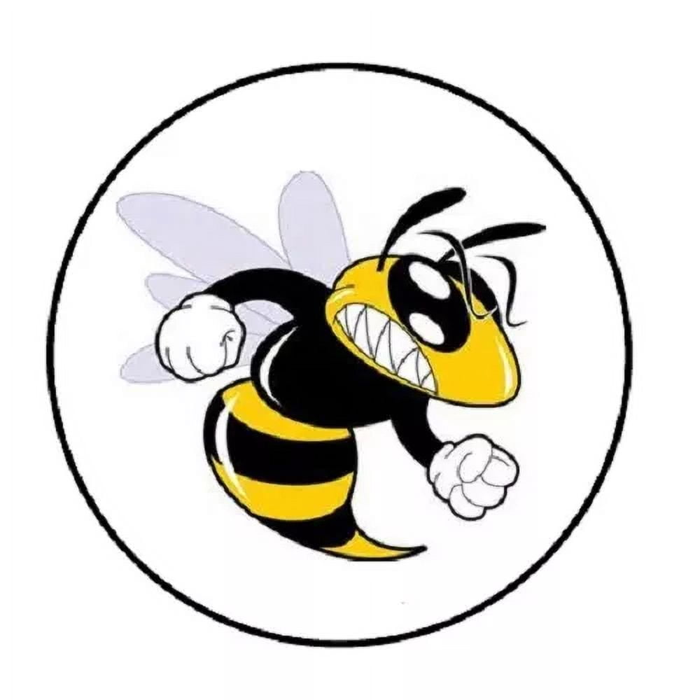 Angry Bee Sticker Phone Decal Water Bottle Stickers Car Decals, Laptop ...