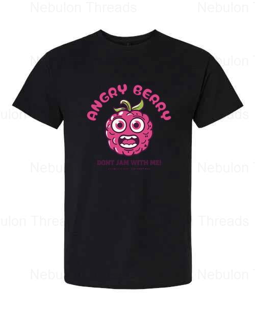 Angry Berry T Shirt Funny Cartoon Style with Unique and Bold Graphic ...