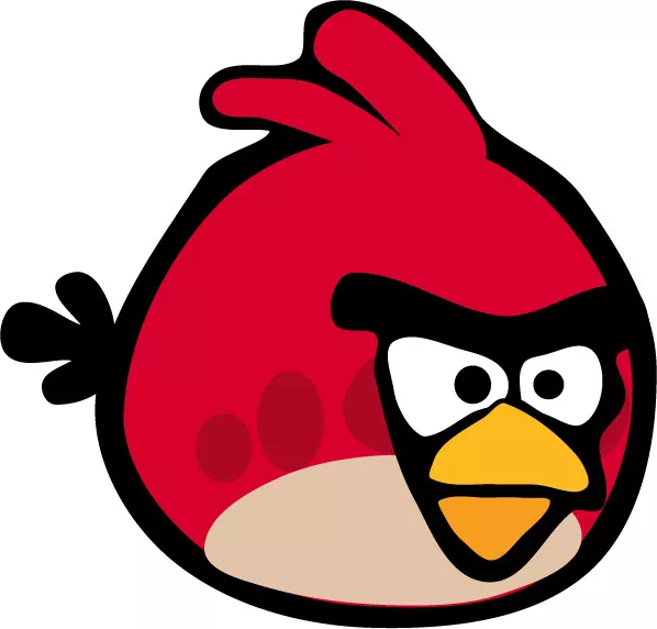 Angry Bird Red Sticker Decal Usa Made Truck Vehicle Window Wall Car ...