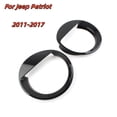 Angry Bird Style Front Headlight Cover Trim FOR Jeep Patriot 2011-2017 ...