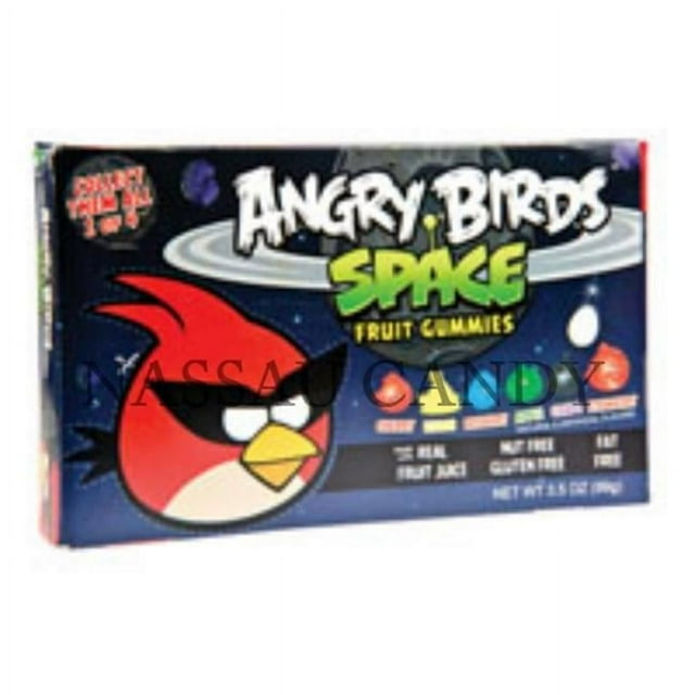 Angry Birds 3.5 Oz. Red Bird Gummies Box - Pack Of 12 - Walmart.com