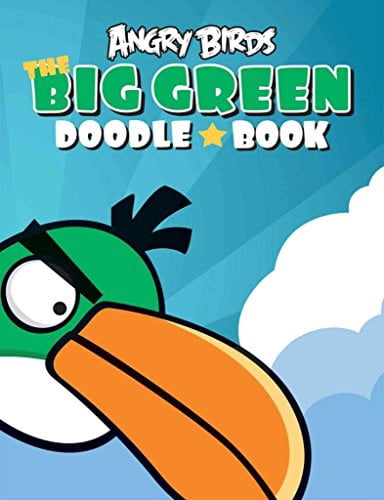 Pre-Owned Angry Birds: Big Green Doodle Book SC Paperback - Walmart.com
