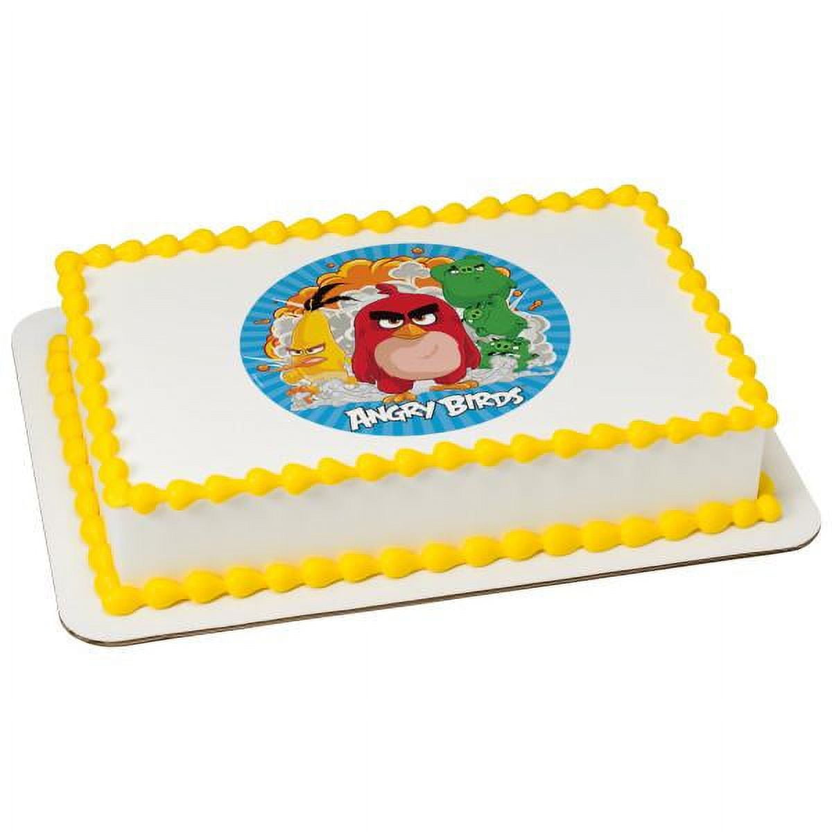 Angry Birds Boom! Edible Cake Topper Image - Walmart.com
