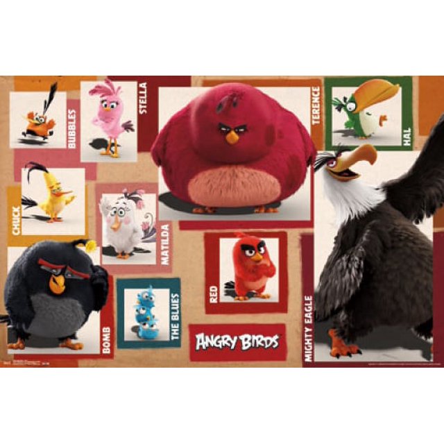 Angry Birds - Chart Poster Print (22 x 34) - Walmart.com