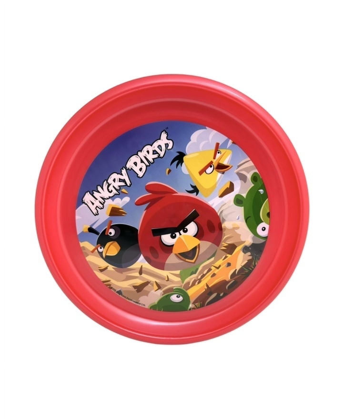 Angry Birds Children Plastic Snack Plate - Walmart.com