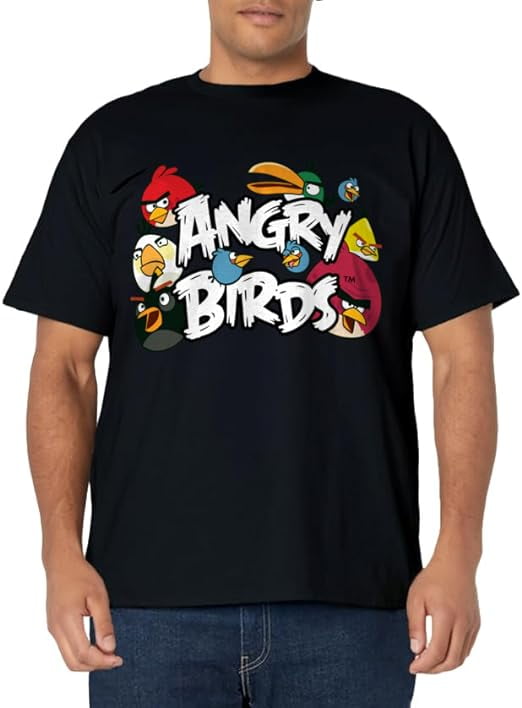 Angry Birds Classic Official Merchandise T-Shirt - Walmart.com