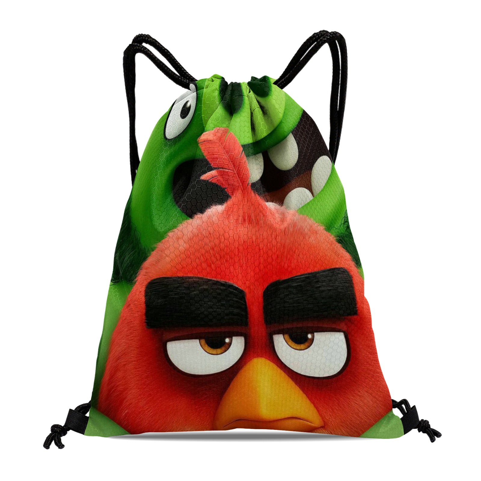 Angry Birds Gym Hiking Drawstring Bag:Waterproof, suitable for swimming ...