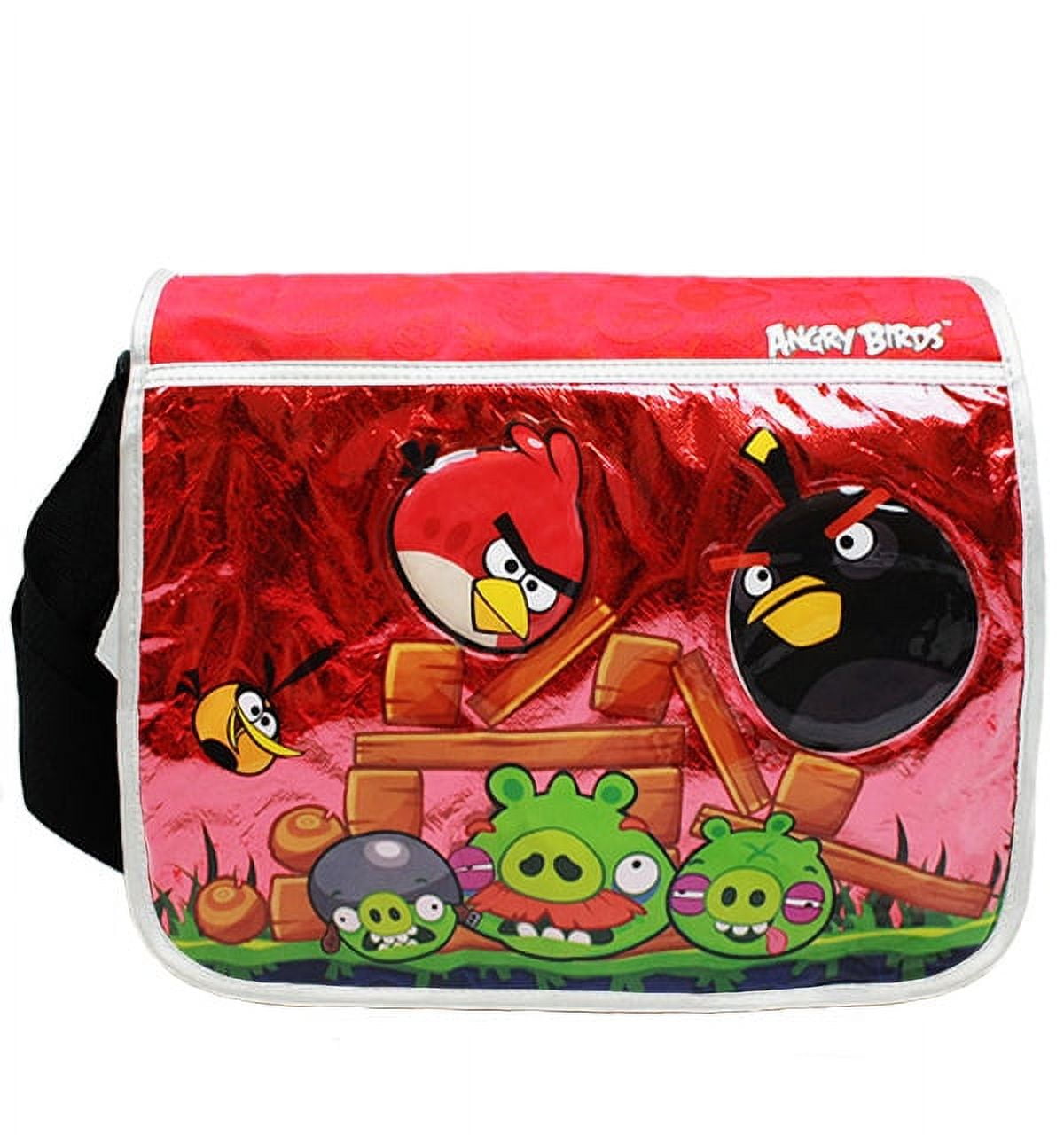 Angry Birds Large Messenger Bag #AN10890 - Walmart.com