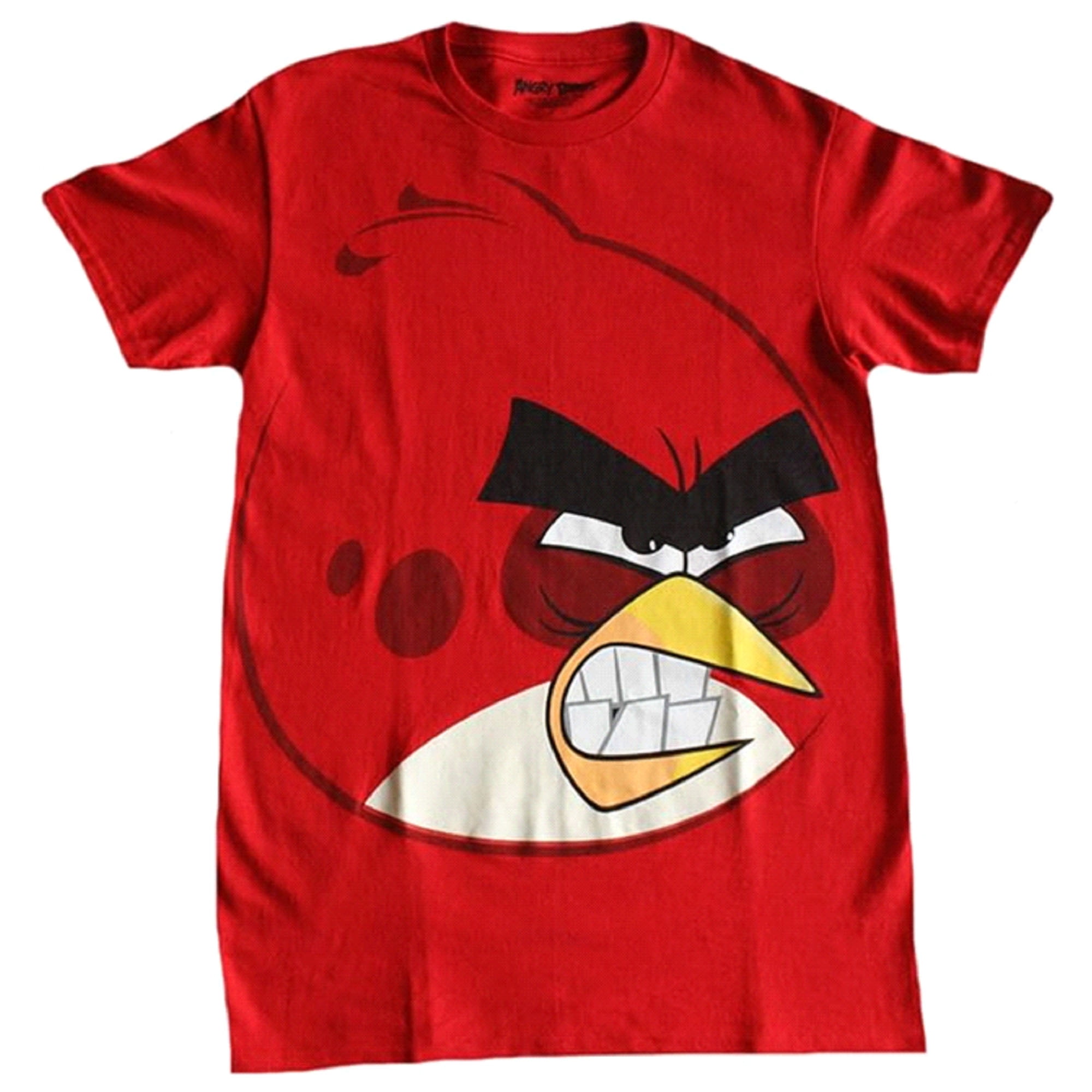 Angry Birds Mens' Big Face T-Shirt (XL) - Walmart.com