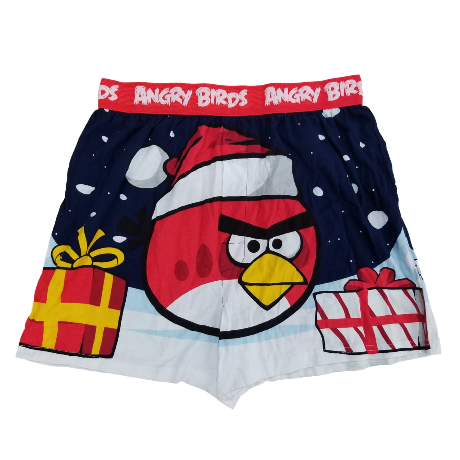Angry Birds Mens Navy Christmas Gifts & Bad Piggies Holiday Boxer ...