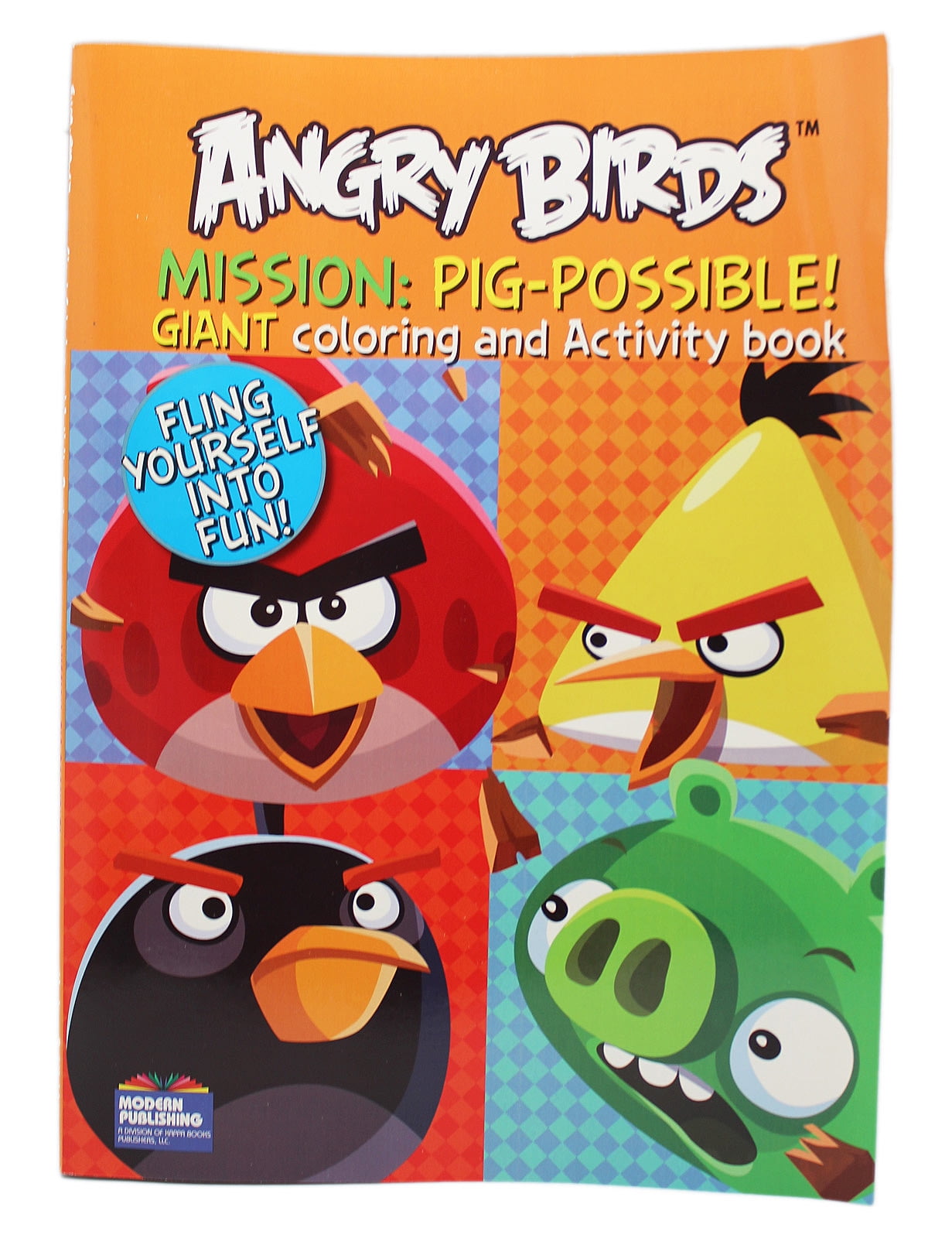 Angry Birds Mission: Pig-Possible Kids Coloring and Activity Book ...