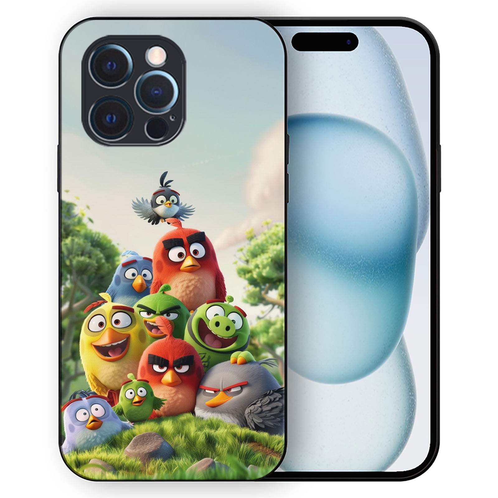 Angry Birds Phone Case,featuring shockproof capabilities,made from TPU ...