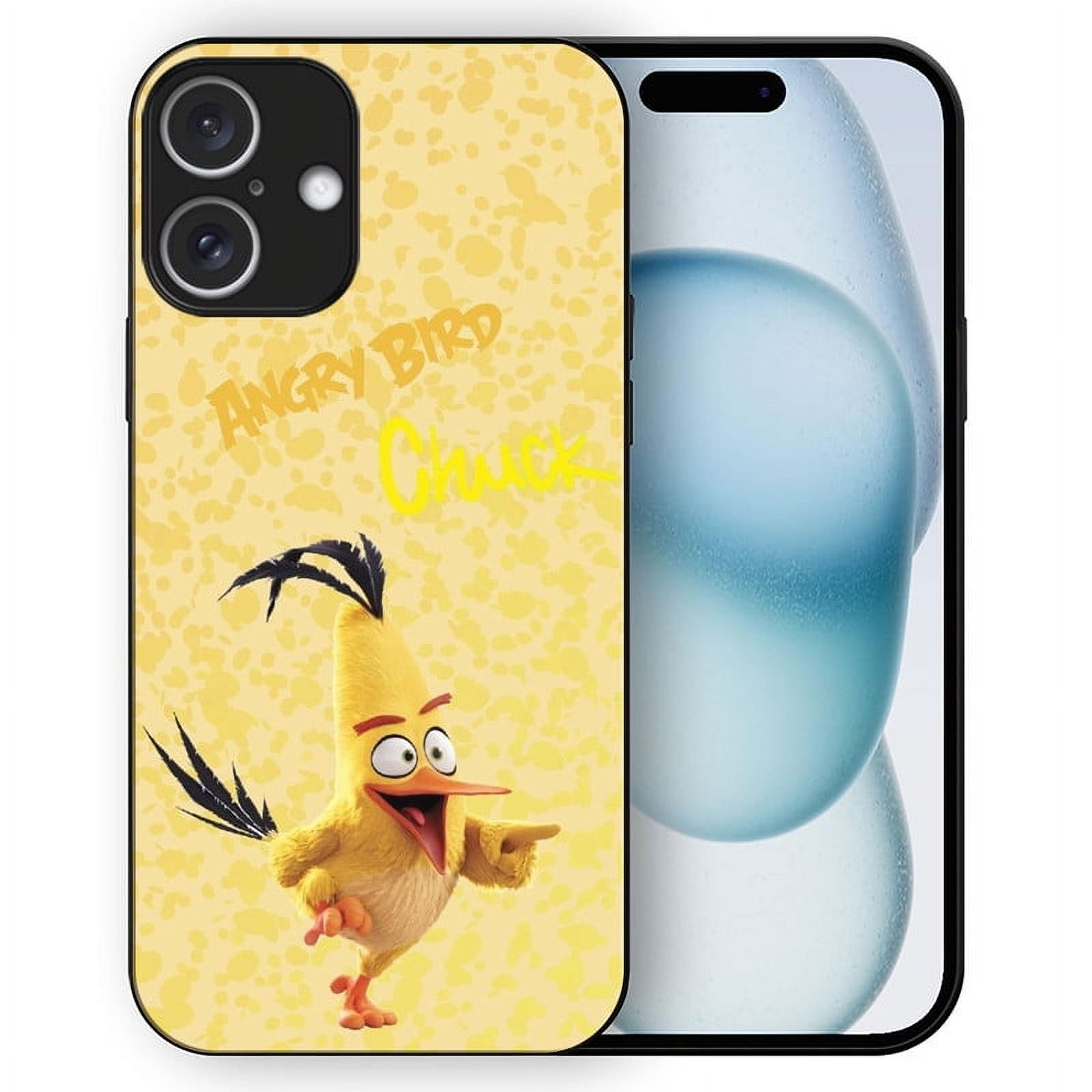 Angry Birds Phone Protector Case,a perfect gift for Angry Birds fans,made from TPU and Tempered ...