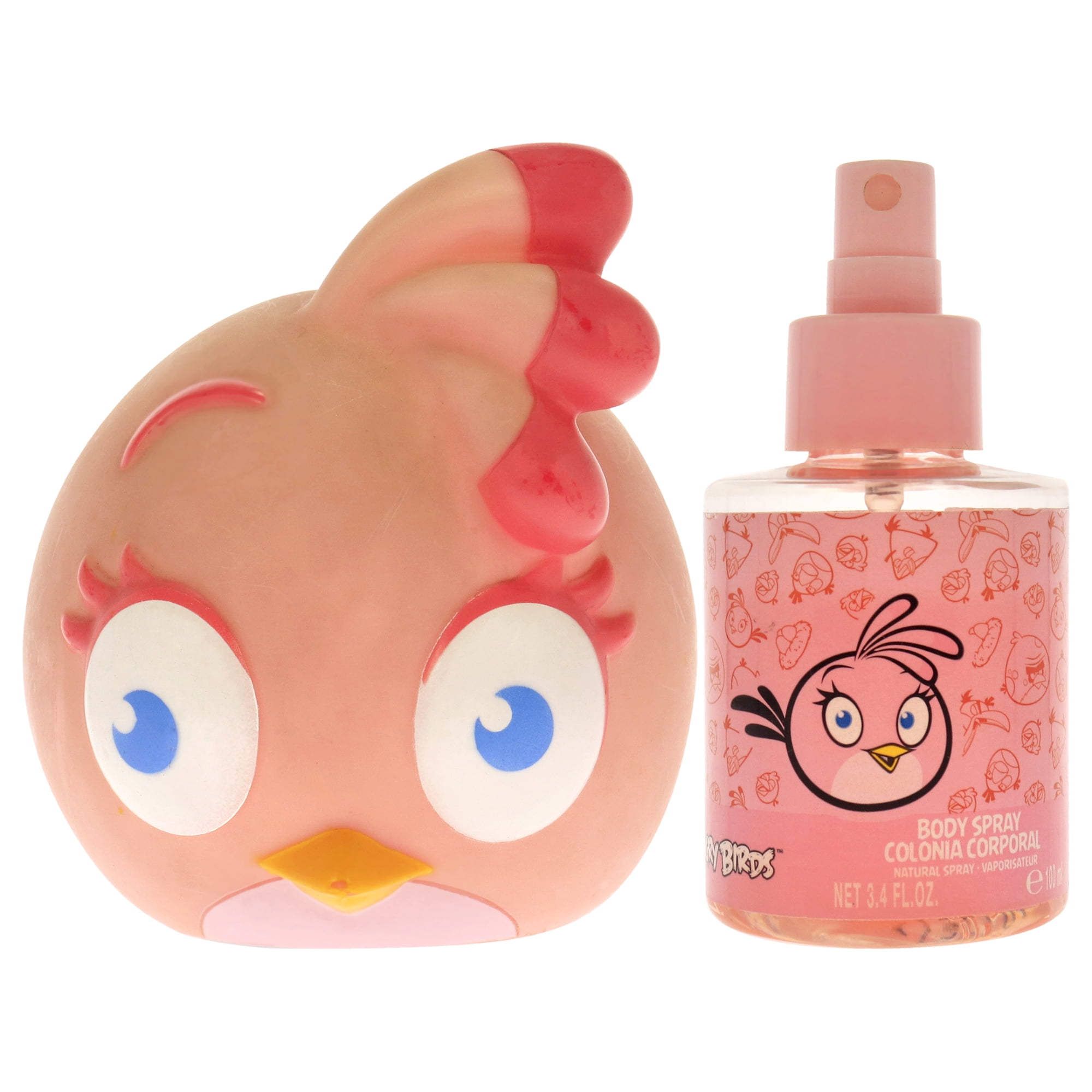 Angry Birds Pink by Angry Birds for Unisex - 2 Pc Gift Set 3.4oz ...