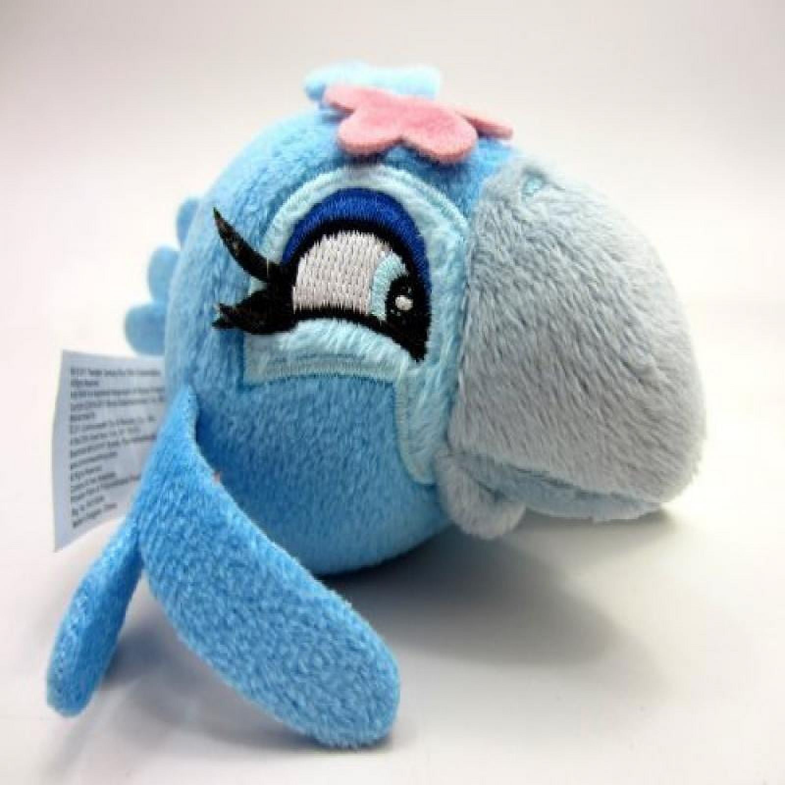 Angry Birds Plush Backpack Clip 2"- Rio Birdy - Walmart.com