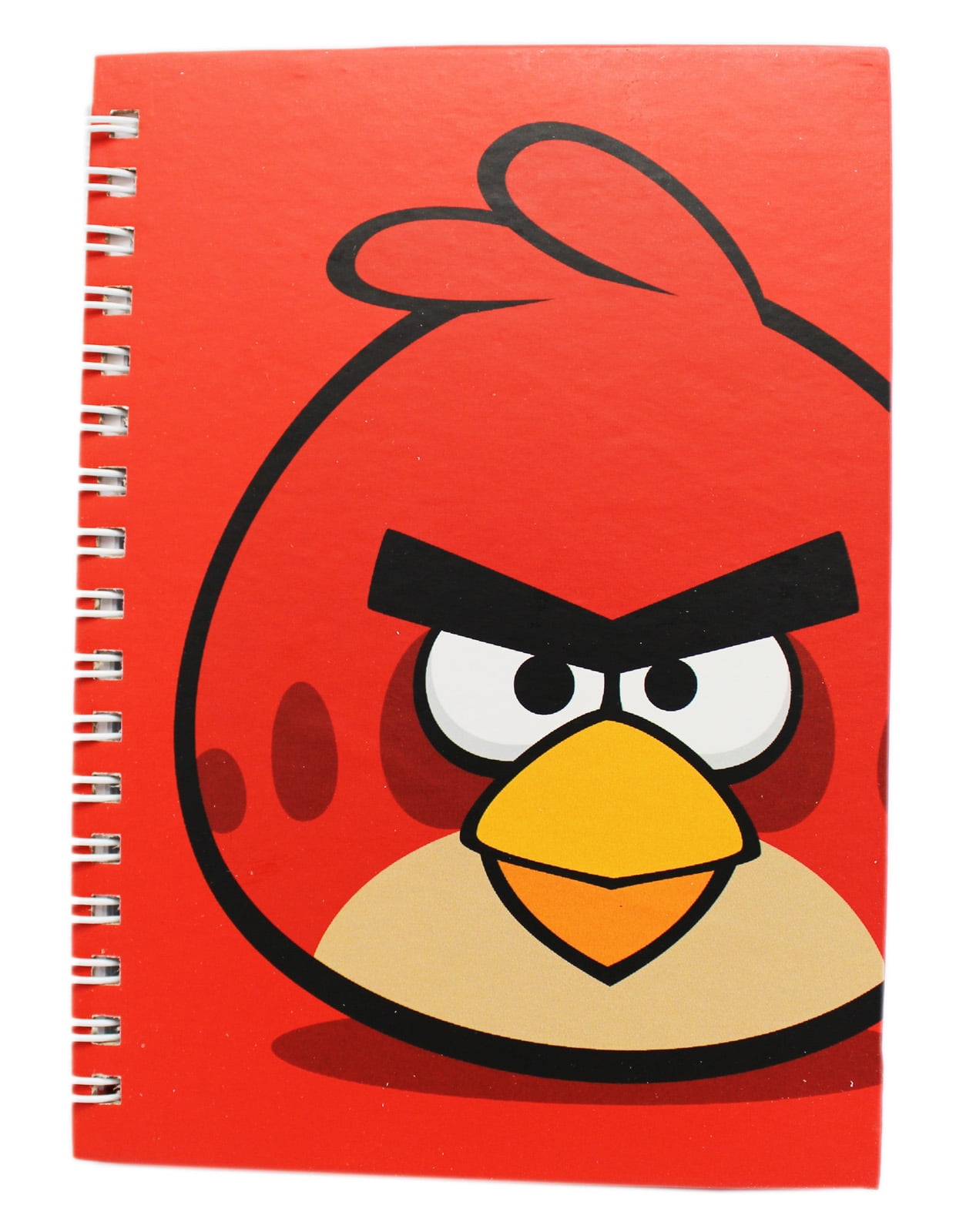 Angry Birds Red Bird Notebook - Hardcover Spiral Journal - Walmart.com