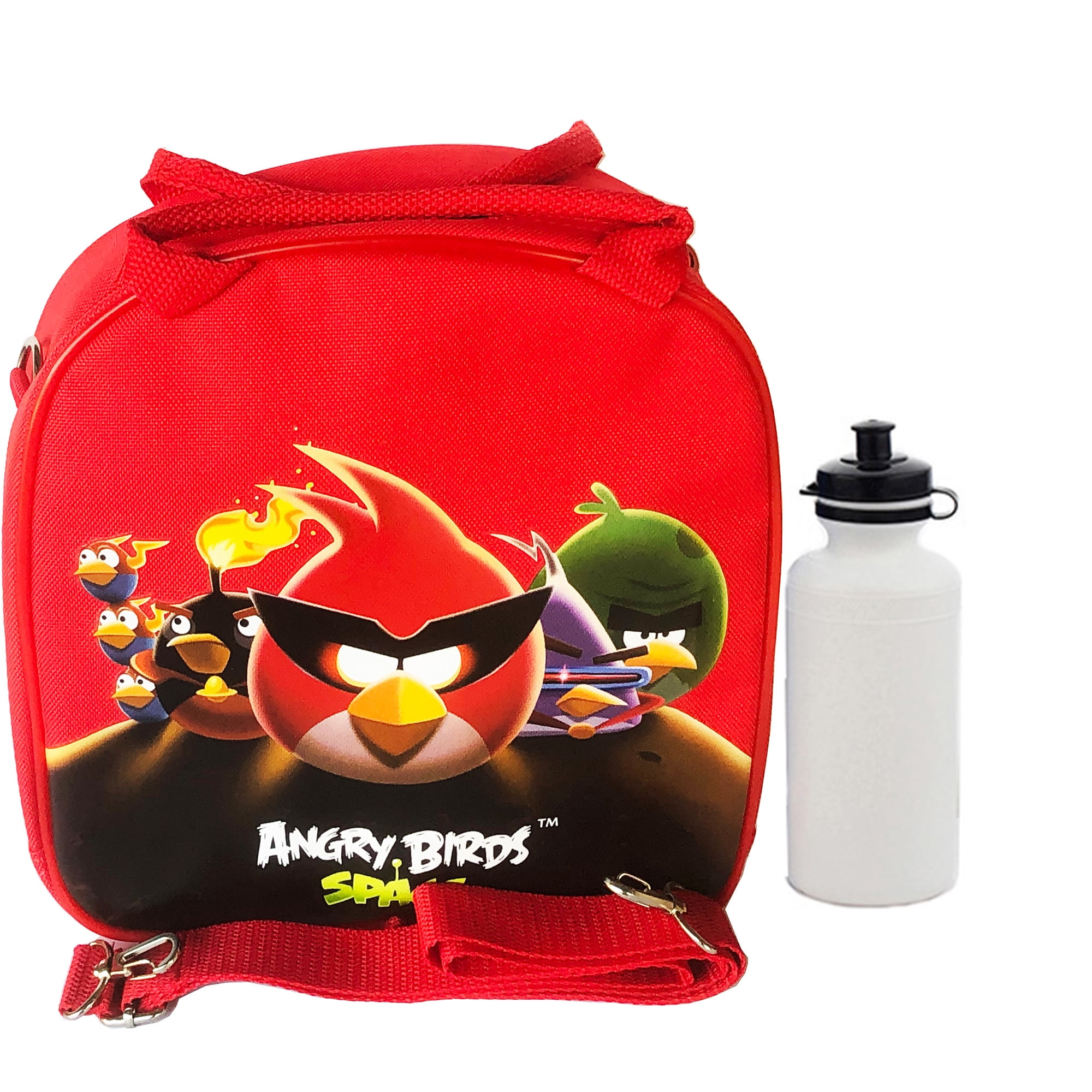 Angry Birds Red Lunch bag with Water Bottle - Walmart.com
