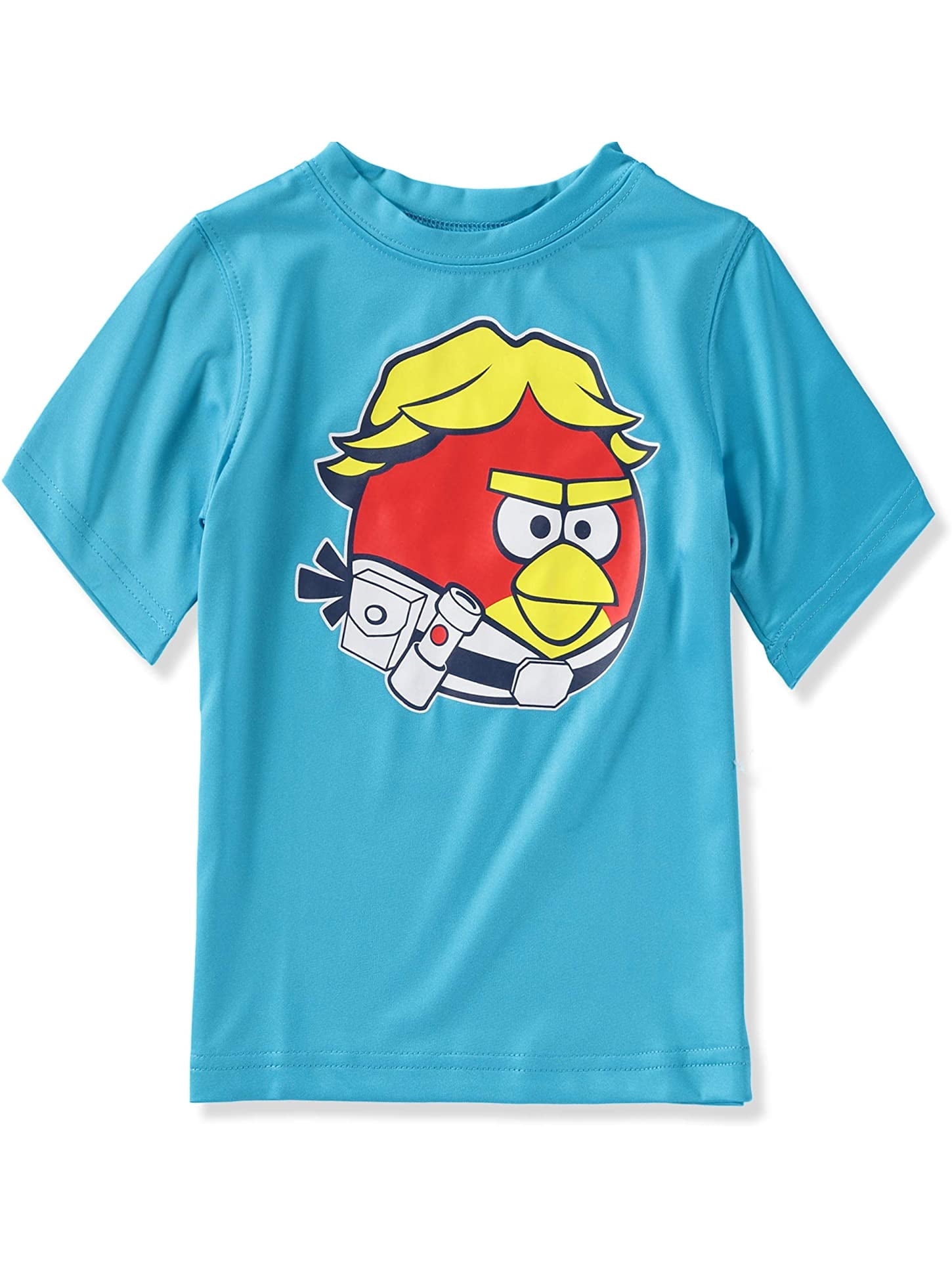 Angry Birds Star Wars Boys' Luke Skywalker Rash Guard, Size 4/5 ...