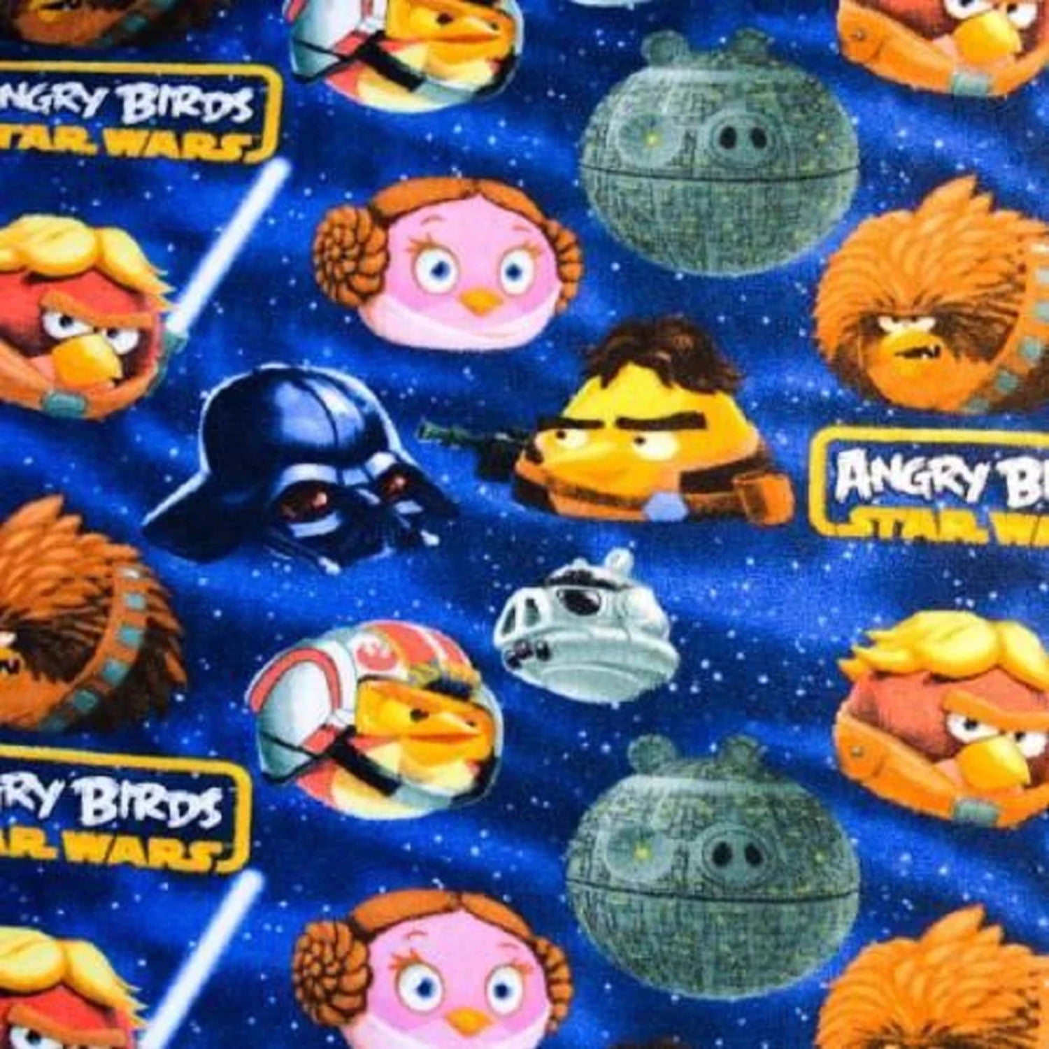 Angry Birds Star Wars Fleece Fabric - Walmart.com