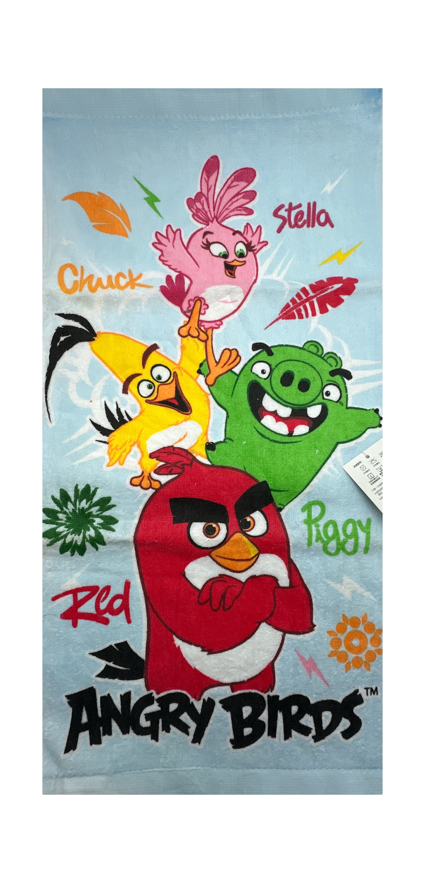 2pk Angry Birds Stella, Chuck, Piggy, and Red Assorted Color Hand ...