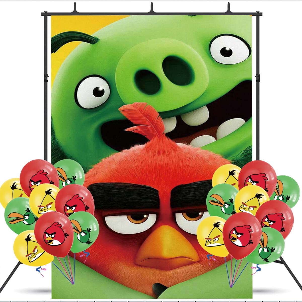 Angry Birds Taspestry Poster Banner Backdrop Background Birthday ...
