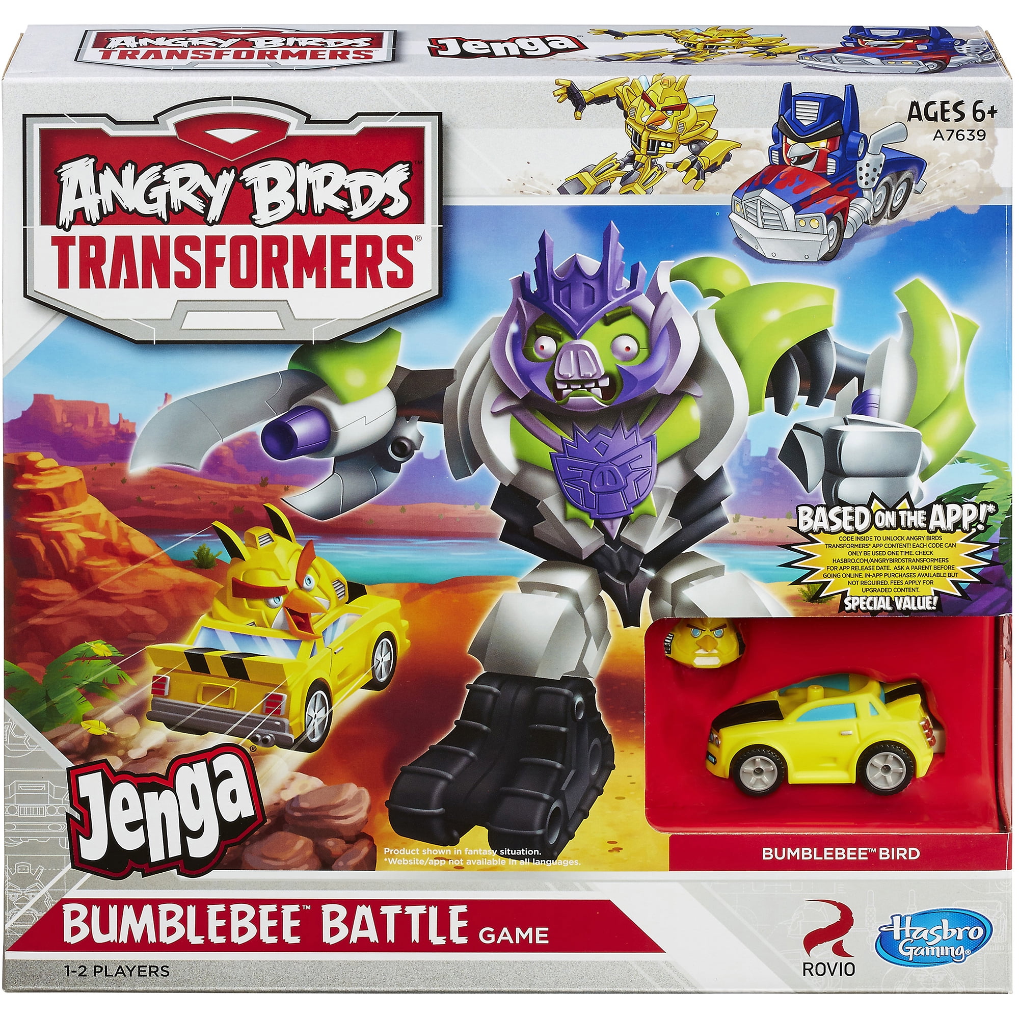 Angry Birds Transformers Telepods Walmart