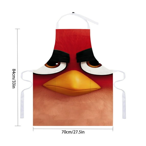 Angry Birds apron with pockets, waterproof apron for adults, adjustable ...