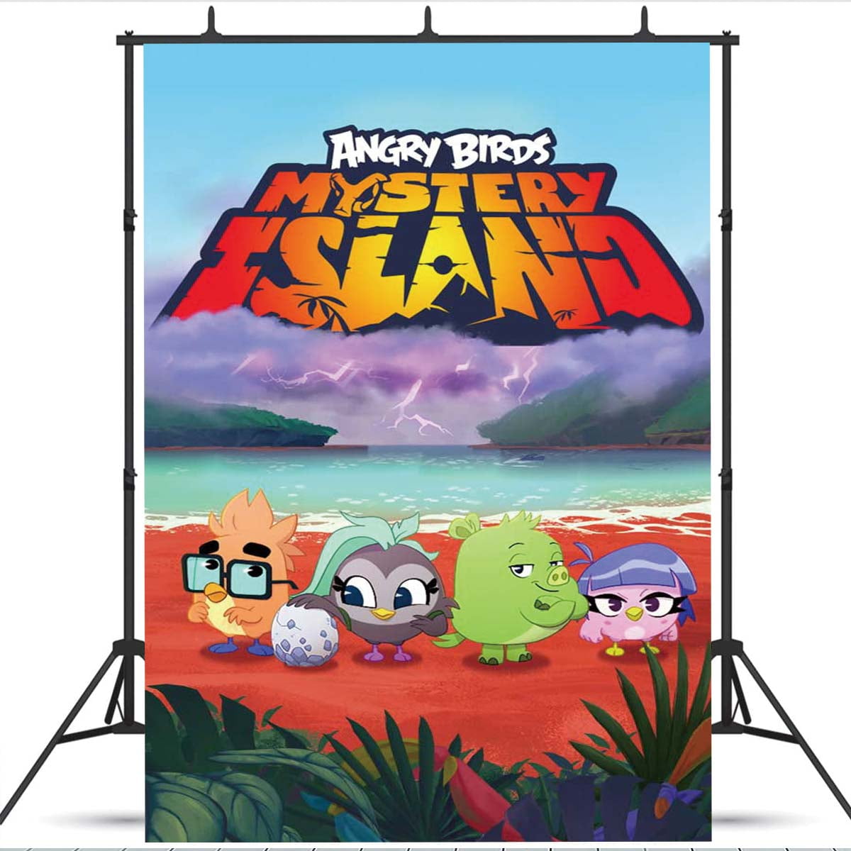 Angry Birds school Poster Wall Decor Birthday Banner Backdrop ...